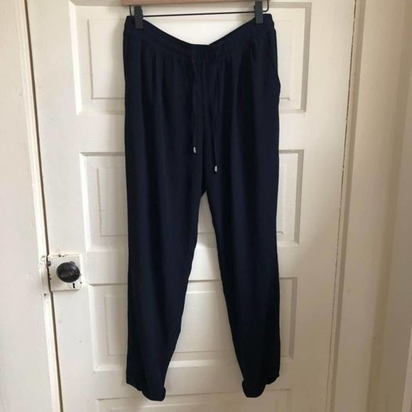 Pants & Jumpsuits | Zara Drawstring Black Pants | Poshmark